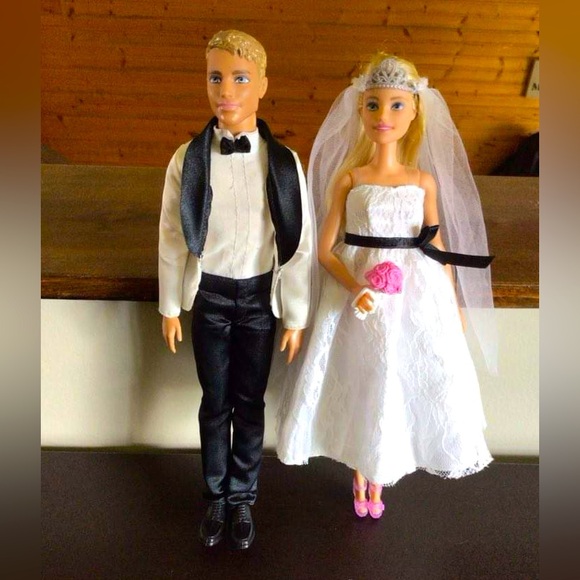Barbie | Toys | Bride And Groom Barbie Set | Poshmark